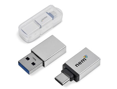 Branded Bridge USB Adaptor Set | Fancy Inc, ZA